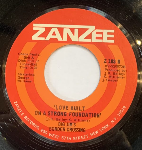 Big Jim's Border Crossing ~ Love Built On A Strong Foundation ~ Zanzee ...